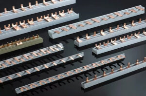 Comb Busbars for MCBs – Copper Insulated | Uzza Electra